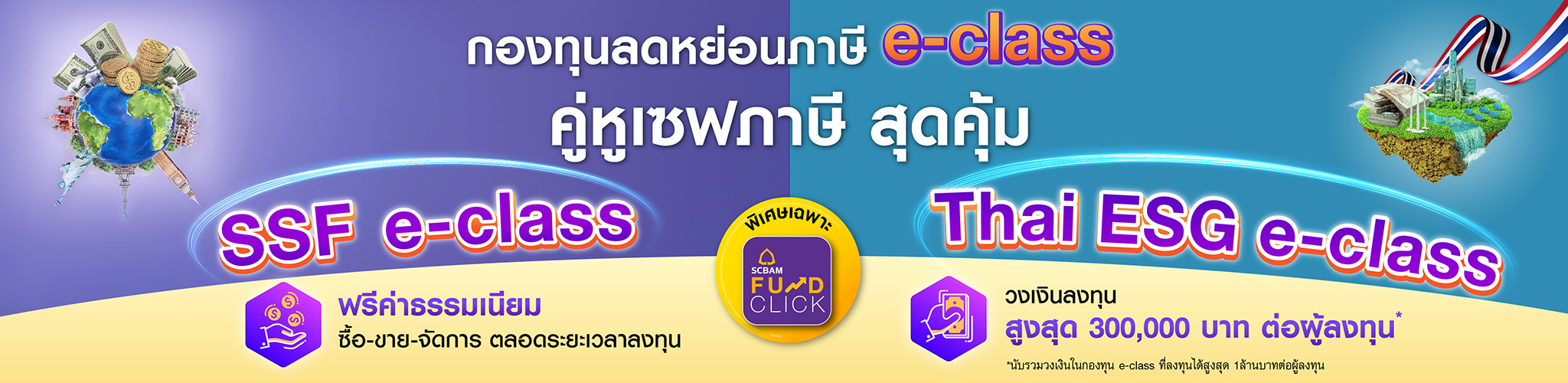 ให้ทุก Click การลงทุนเป็นเรื่องง่าย กับ SCBAM Fund Click