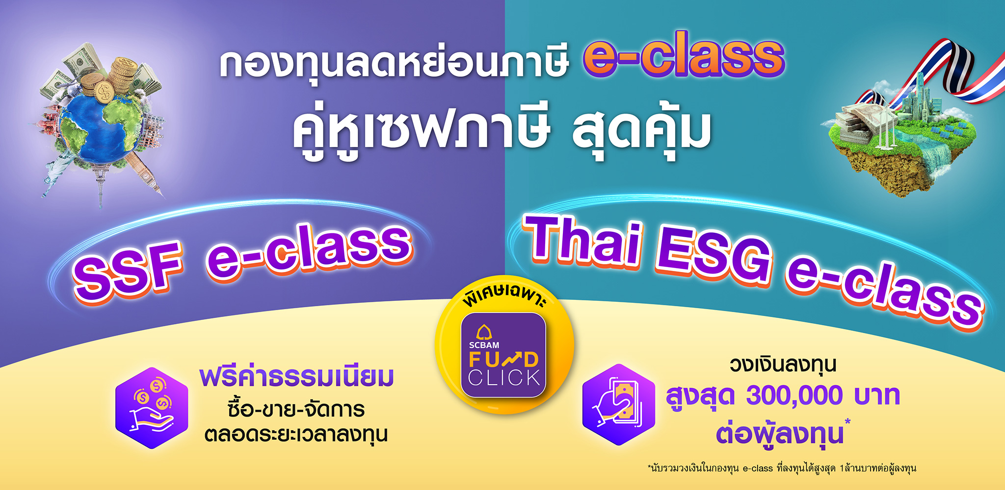ให้ทุก Click การลงทุนเป็นเรื่องง่าย กับ SCBAM Fund Click
